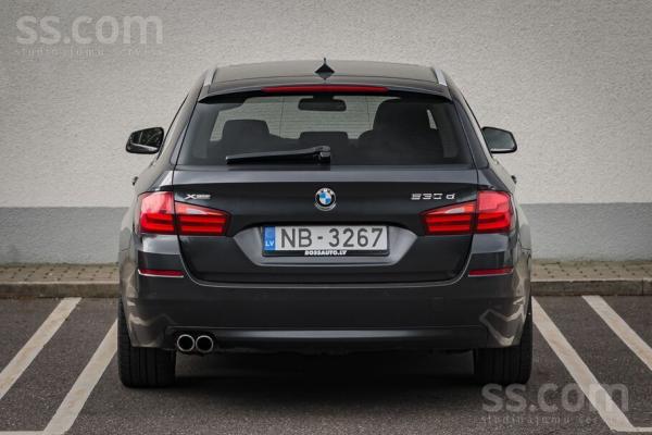 Grey BMW 530 2013 in Riga, with an engine capacity of 3.00 L and mileage of 347 thousand km for 7900 €, photo 5 on AUTOMOTO.COM.LV