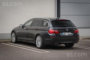 Grey BMW 530 2013 in Riga, with an engine capacity of 3.00 L and mileage of 347 thousand km for 7900 €, photo 7 on AUTOMOTO.COM.LV