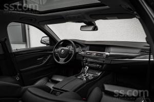 Grey BMW 530 2013 in Riga, with an engine capacity of 3.00 L and mileage of 347 thousand km for 7900 €, photo 18 on AUTOMOTO.COM.LV