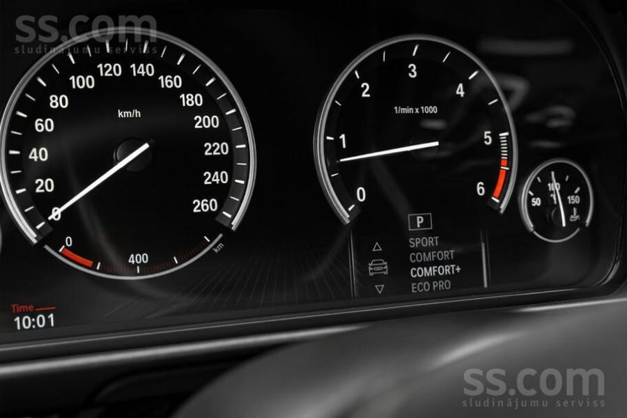 Grey BMW 530 2013 in Riga, with an engine capacity of 3.00 L and mileage of 347 thousand km for 7900 €, photo 29 on AUTOMOTO.COM.LV