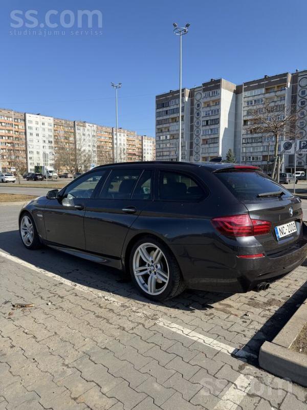 Grey BMW 530 2013 in Riga, with an engine capacity of 3.00 L and mileage of 284 thousand km for 10500 €, photo 4 on AUTOMOTO.COM.LV