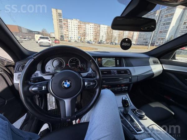 Grey BMW 530 2013 in Riga, with an engine capacity of 3.00 L and mileage of 284 thousand km for 10500 €, photo 7 on AUTOMOTO.COM.LV