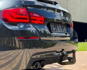 Grey BMW 530 2013 in Riga, with an engine capacity of 3.00 L and mileage of 295 thousand km for 9900 €, photo 15 on AUTOMOTO.COM.LV