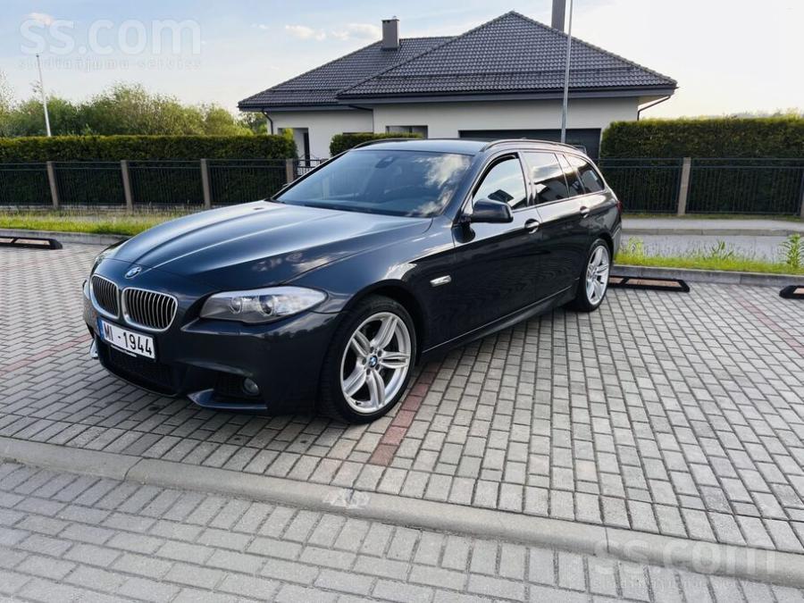 Pelēks BMW 530 2013 Preiļi, ar dzinēja tilpumu 3.00 L un nobraukumu 326 tūkst. km par 8300 €, foto 1 vietnē AUTOMOTO.COM.LV