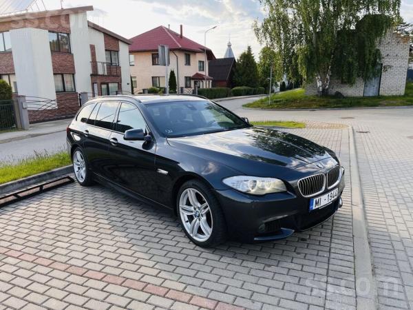 Grey BMW 530 2013 in Preili, with an engine capacity of 3.00 L and mileage of 326 thousand km for 8300 €, photo 6 on AUTOMOTO.COM.LV