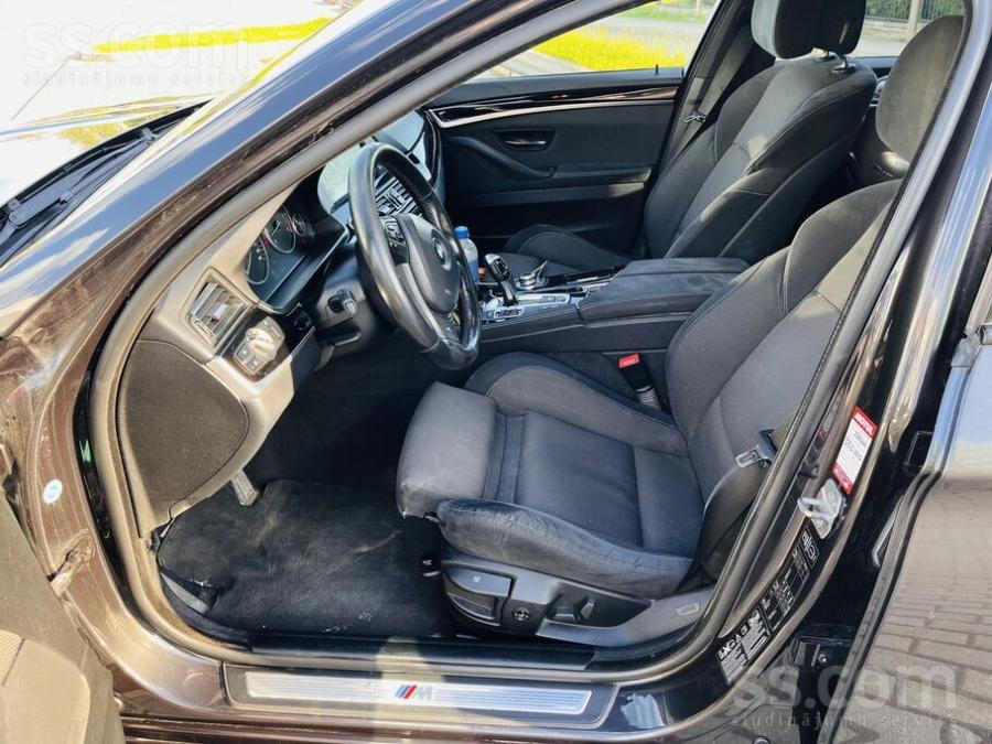 Pelēks BMW 530 2013 Preiļi, ar dzinēja tilpumu 3.00 L un nobraukumu 326 tūkst. km par 8300 €, foto 9 vietnē AUTOMOTO.COM.LV