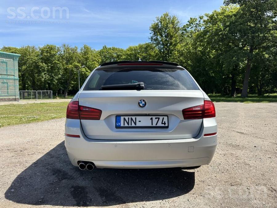 Pelēks BMW 530 2013 Liepāja, ar dzinēja tilpumu 3.00 L un nobraukumu 332 tūkst. km par 1234 €, foto 6 vietnē AUTOMOTO.COM.LV