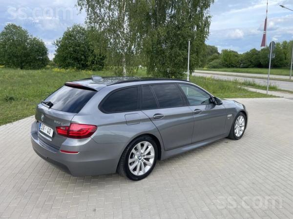 Grey BMW 530 2013 in Riga, with an engine capacity of 3.00 L and mileage of 344 thousand km for 13400 €, photo 2 on AUTOMOTO.COM.LV