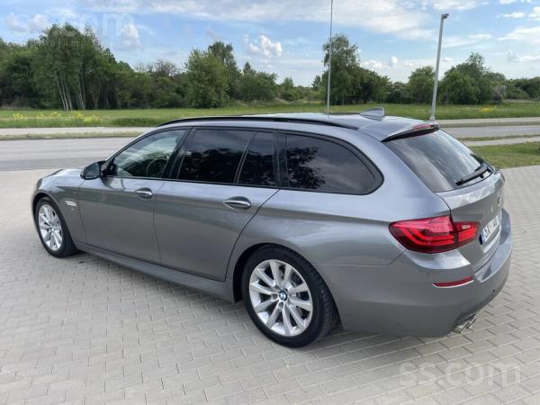 Grey BMW 530 2013 in Riga, with an engine capacity of 3.00 L and mileage of 344 thousand km for 13400 €, photo 3 on AUTOMOTO.COM.LV