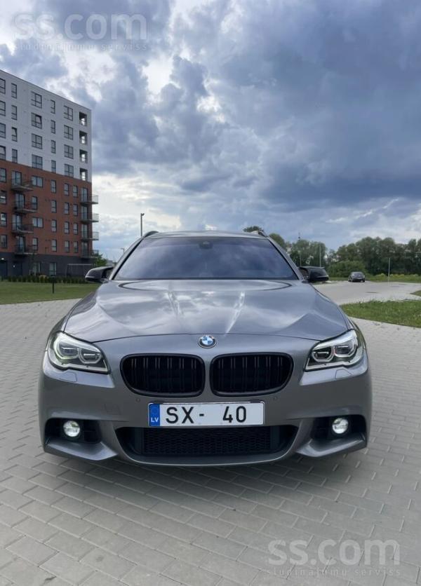 Grey BMW 530 2013 in Riga, with an engine capacity of 3.00 L and mileage of 344 thousand km for 13400 €, photo 5 on AUTOMOTO.COM.LV