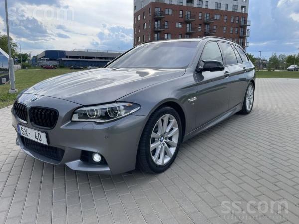 Grey BMW 530 2013 in Riga, with an engine capacity of 3.00 L and mileage of 344 thousand km for 13400 €, photo 6 on AUTOMOTO.COM.LV