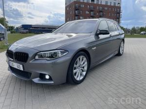 Grey BMW 530 2013 in Riga, with an engine capacity of 3.00 L and mileage of 344 thousand km for 13400 €, photo 7 on AUTOMOTO.COM.LV