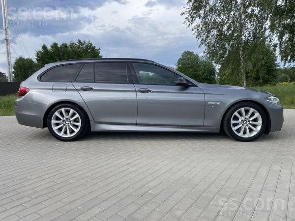 Grey BMW 530 2013 in Riga, with an engine capacity of 3.00 L and mileage of 344 thousand km for 13400 €, photo 9 on AUTOMOTO.COM.LV