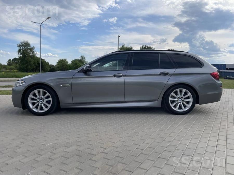 Grey BMW 530 2013 in Riga, with an engine capacity of 3.00 L and mileage of 344 thousand km for 13400 €, photo 16 on AUTOMOTO.COM.LV