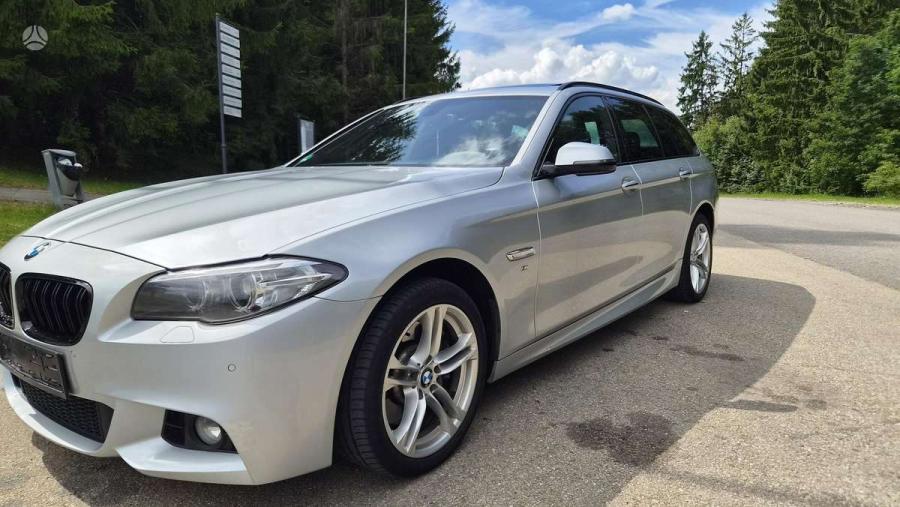 Grey BMW 530 2013 in Telschi, with an engine capacity of 2.99 L and mileage of 335 thousand km for 9800 €, photo 3 on AUTOMOTO.COM.LV