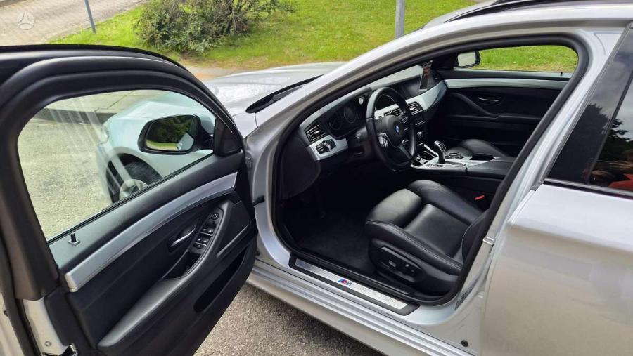 Grey BMW 530 2013 in Telschi, with an engine capacity of 2.99 L and mileage of 335 thousand km for 9800 €, photo 11 on AUTOMOTO.COM.LV