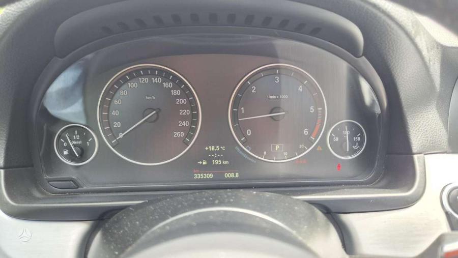 Grey BMW 530 2013 in Telschi, with an engine capacity of 2.99 L and mileage of 335 thousand km for 9800 €, photo 15 on AUTOMOTO.COM.LV