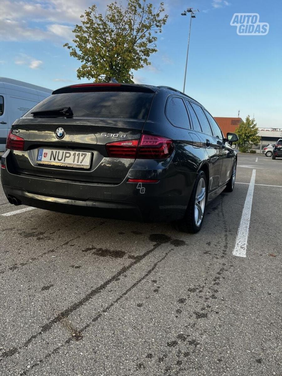 Grey BMW 530 2013 in Siauliai, with an engine capacity of 3.00 L and mileage of 332 thousand km for 8900 €, photo 5 on AUTOMOTO.COM.LV