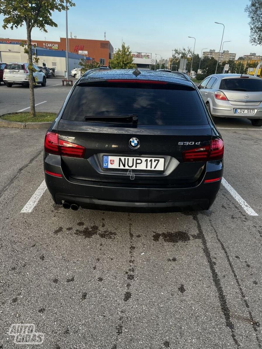 Grey BMW 530 2013 in Siauliai, with an engine capacity of 3.00 L and mileage of 332 thousand km for 8900 €, photo 7 on AUTOMOTO.COM.LV