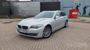 Grey BMW 530 2013 in Riga, with an engine capacity of 3.00 L and mileage of 132 thousand km for 8900 €, photo 19 on AUTOMOTO.COM.LV