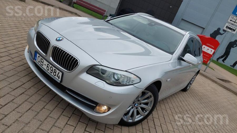 Grey BMW 530 2013 in Riga, with an engine capacity of 3.00 L and mileage of 132 thousand km for 8900 €, photo 30 on AUTOMOTO.COM.LV