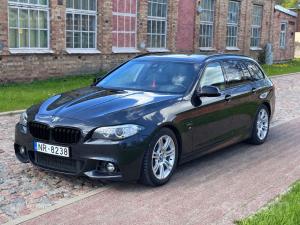 Grey BMW 530 2013 in Kuldiga, with an engine capacity of 3.00 L and mileage of 298 thousand km for 13499 €, photo 4 on AUTOMOTO.COM.LV