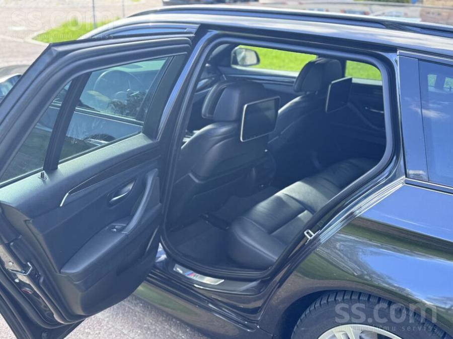 Grey BMW 530 2013 in Kuldiga, with an engine capacity of 3.00 L and mileage of 298 thousand km for 13499 €, photo 13 on AUTOMOTO.COM.LV