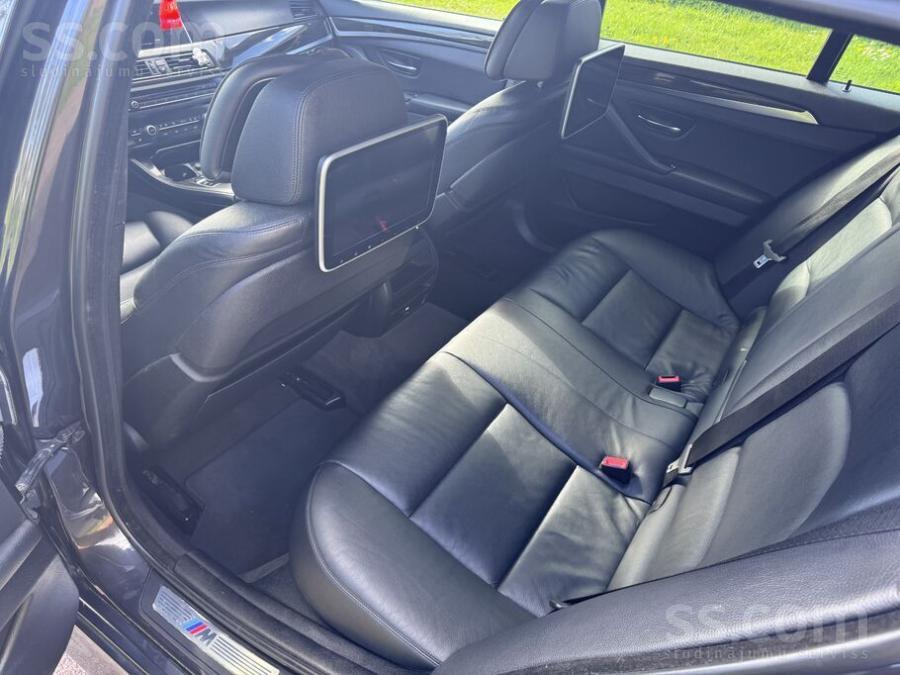 Grey BMW 530 2013 in Kuldiga, with an engine capacity of 3.00 L and mileage of 298 thousand km for 13499 €, photo 14 on AUTOMOTO.COM.LV