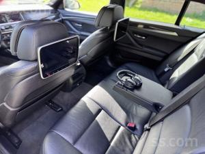 Grey BMW 530 2013 in Kuldiga, with an engine capacity of 3.00 L and mileage of 298 thousand km for 13499 €, photo 15 on AUTOMOTO.COM.LV