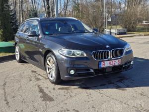Grey BMW 530 2014 in Riga, with an engine capacity of 3.00 L and mileage of 239 thousand km for 9500 €, photo 1 on AUTOMOTO.COM.LV