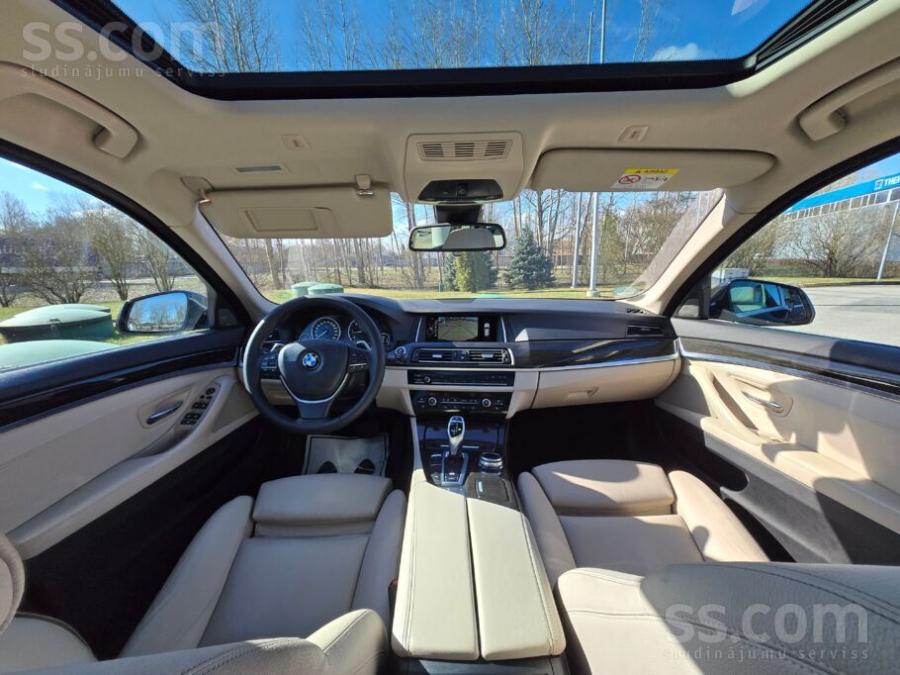 Grey BMW 530 2014 in Riga, with an engine capacity of 3.00 L and mileage of 239 thousand km for 9500 €, photo 4 on AUTOMOTO.COM.LV