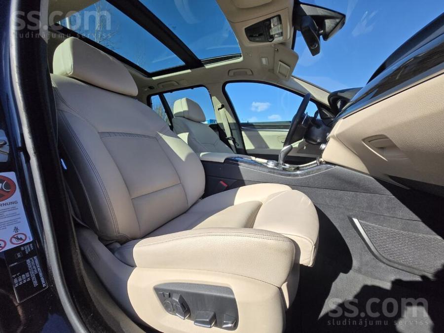 Grey BMW 530 2014 in Riga, with an engine capacity of 3.00 L and mileage of 239 thousand km for 9500 €, photo 9 on AUTOMOTO.COM.LV