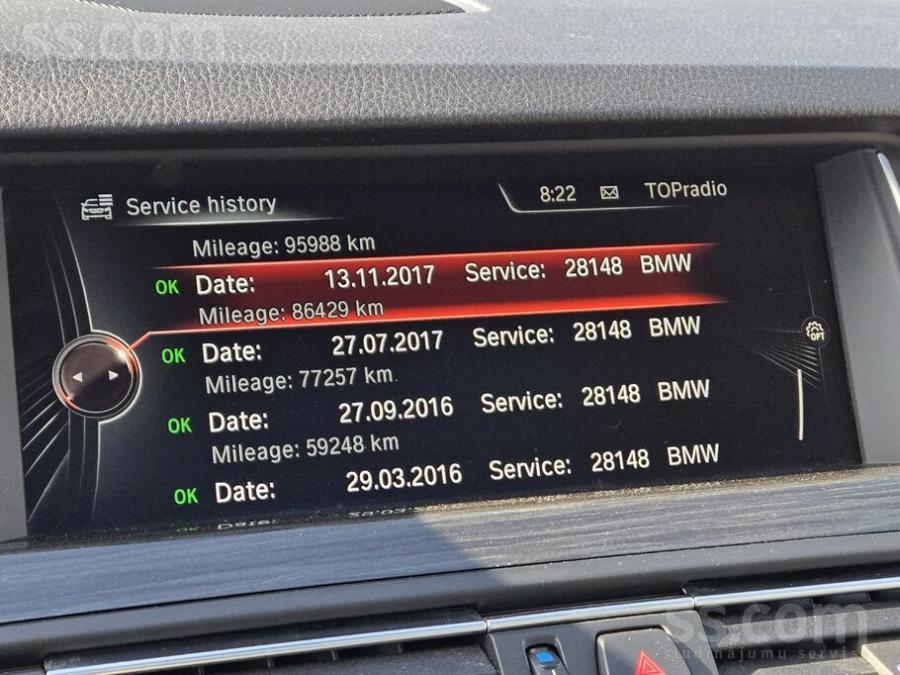 Grey BMW 530 2014 in Riga, with an engine capacity of 3.00 L and mileage of 239 thousand km for 9500 €, photo 22 on AUTOMOTO.COM.LV