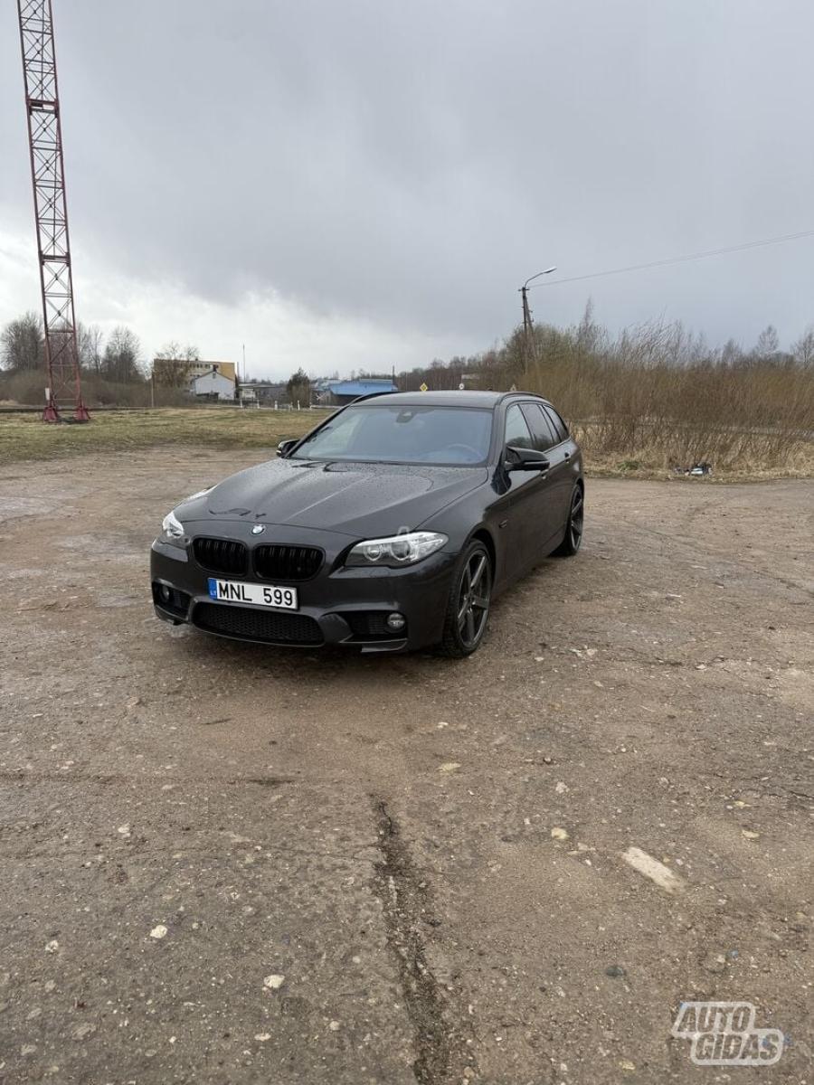 Pelēks BMW 530 2014 Viļņa, ar dzinēja tilpumu 3.00 L un nobraukumu 318 tūkst. km par 12500 €, foto 1 vietnē AUTOMOTO.COM.LV
