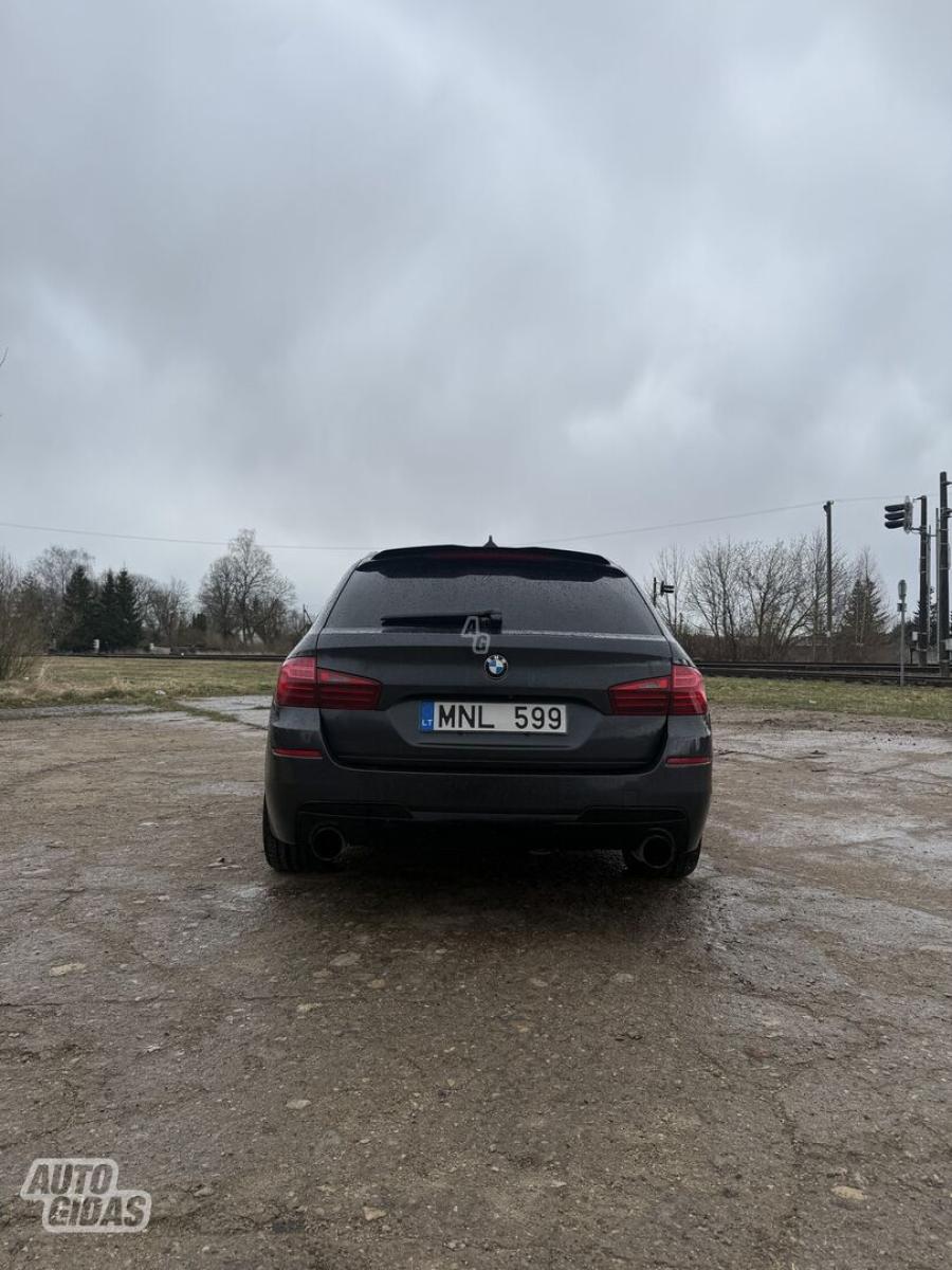 Pelēks BMW 530 2014 Viļņa, ar dzinēja tilpumu 3.00 L un nobraukumu 318 tūkst. km par 12500 €, foto 6 vietnē AUTOMOTO.COM.LV