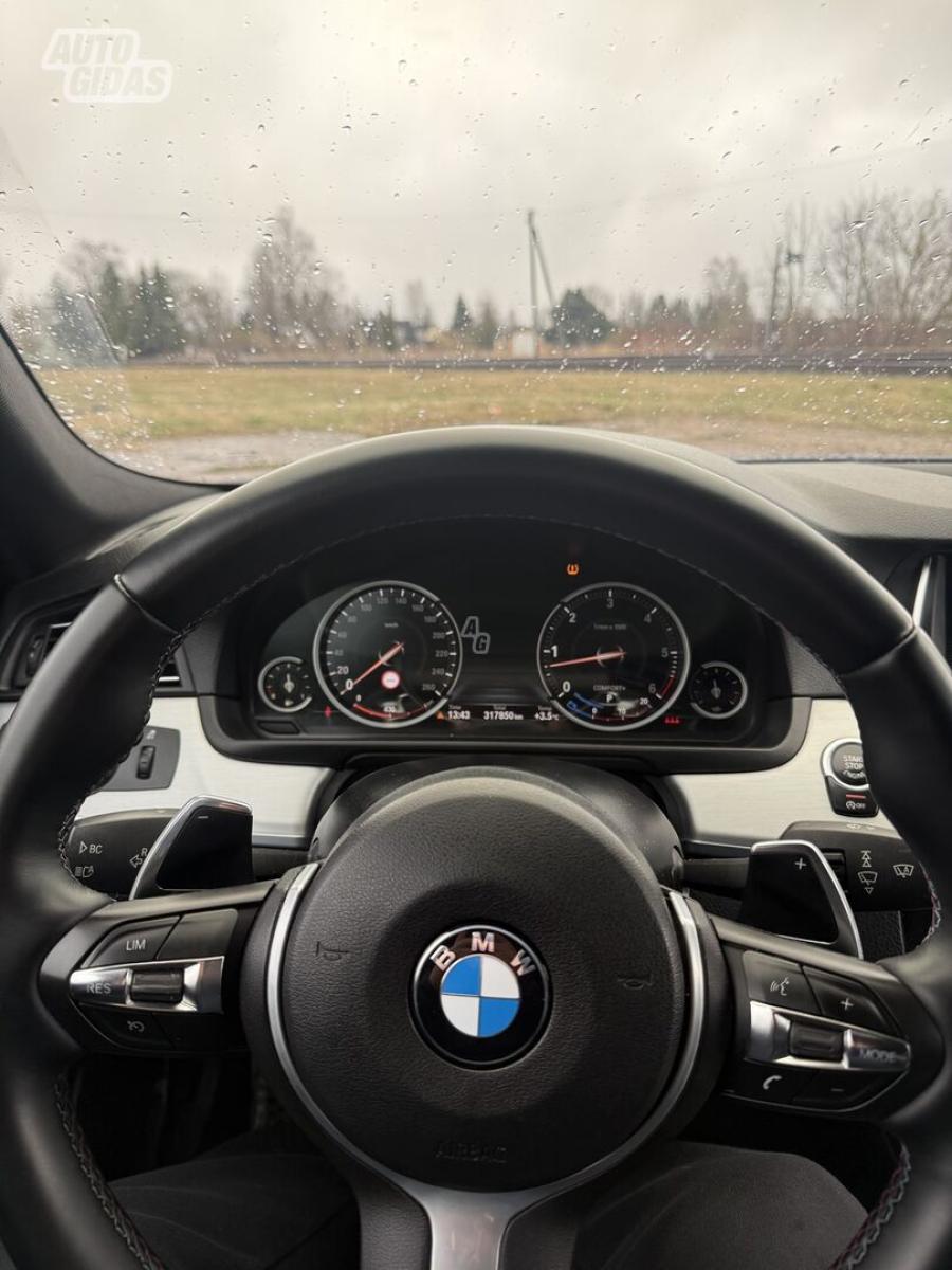 Pelēks BMW 530 2014 Viļņa, ar dzinēja tilpumu 3.00 L un nobraukumu 318 tūkst. km par 12500 €, foto 8 vietnē AUTOMOTO.COM.LV