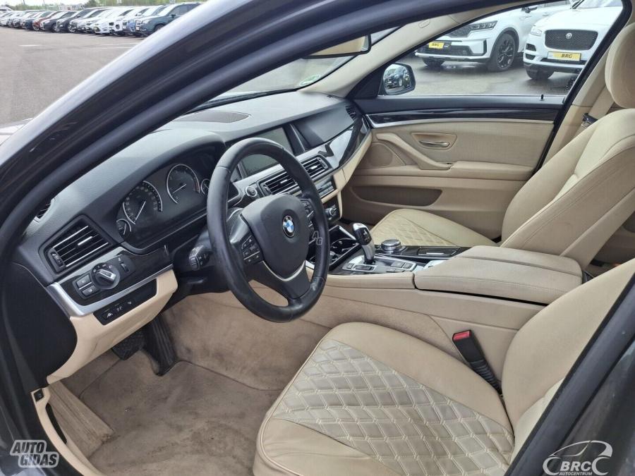 Серый БМВ 530 2014 в Авиженяй, объемом двигателя 3.00 л и пробегом 256 тыс. км за 11500 €, фото 8 на AUTOMOTO.COM.LV