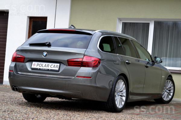 Pelēks BMW 530 2014 Tukums, ar dzinēja tilpumu 3.00 L un nobraukumu 245 tūkst. km par 12390 €, foto 3 vietnē AUTOMOTO.COM.LV