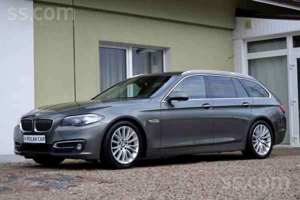 Grey BMW 530 2014 in Tukums, with an engine capacity of 3.00 L and mileage of 245 thousand km for 12390 €, photo 6 on AUTOMOTO.COM.LV