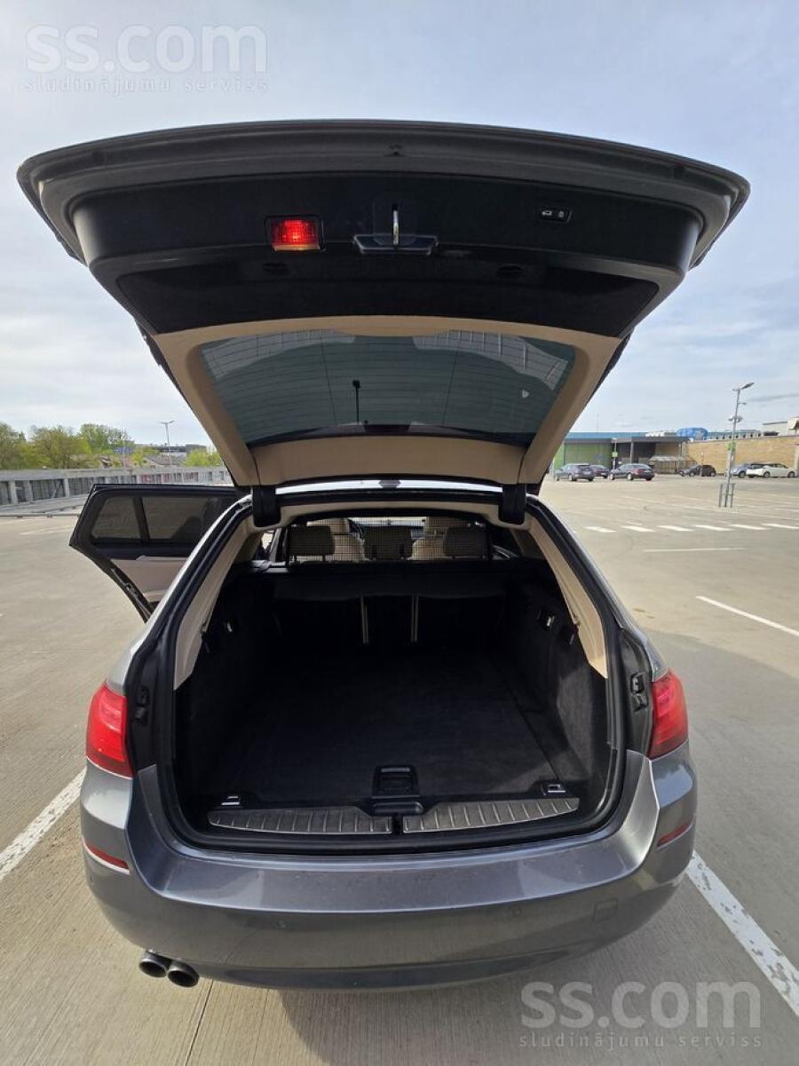 Pelēks BMW 530 2014 Rīga, ar dzinēja tilpumu 3.00 L un nobraukumu 330 tūkst. km par 13900 €, foto 14 vietnē AUTOMOTO.COM.LV