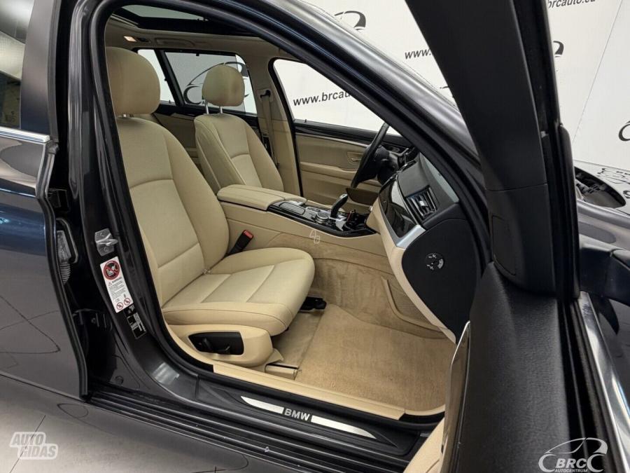 Pelēks BMW 530 2014 Avižieniai, ar dzinēja tilpumu 3.00 L un nobraukumu 256 tūkst. km par 11500 €, foto 8 vietnē AUTOMOTO.COM.LV
