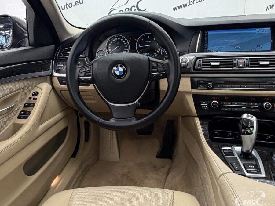 Pelēks BMW 530 2014 Avižieniai, ar dzinēja tilpumu 3.00 L un nobraukumu 256 tūkst. km par 11500 €, foto 15 vietnē AUTOMOTO.COM.LV