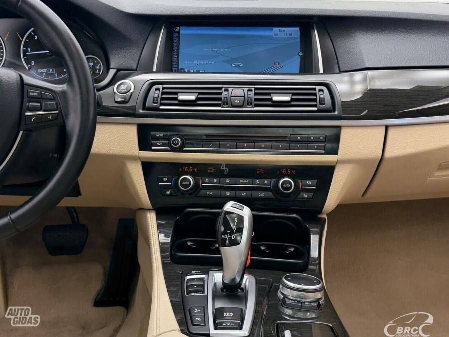 Pelēks BMW 530 2014 Avižieniai, ar dzinēja tilpumu 3.00 L un nobraukumu 256 tūkst. km par 11500 €, foto 16 vietnē AUTOMOTO.COM.LV