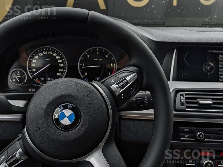Pelēks BMW 530 2014 Tukums, ar dzinēja tilpumu 3.00 L un nobraukumu 270 tūkst. km par 13990 €, foto 10 vietnē AUTOMOTO.COM.LV