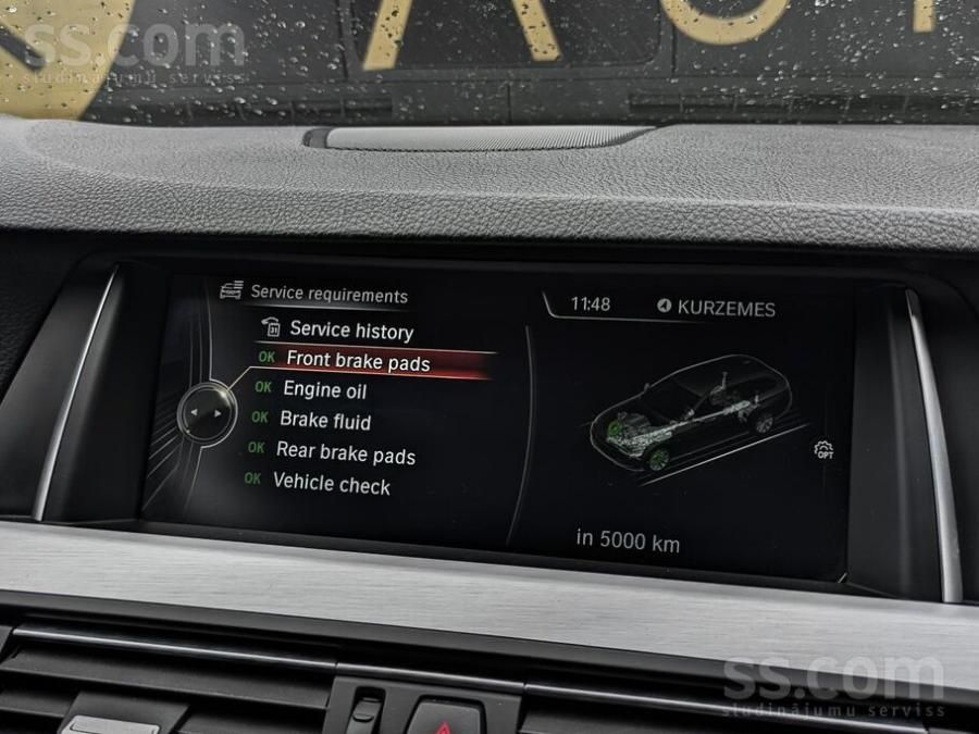 Pelēks BMW 530 2014 Tukums, ar dzinēja tilpumu 3.00 L un nobraukumu 270 tūkst. km par 13990 €, foto 18 vietnē AUTOMOTO.COM.LV
