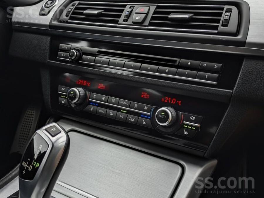 Pelēks BMW 530 2014 Tukums, ar dzinēja tilpumu 3.00 L un nobraukumu 270 tūkst. km par 13990 €, foto 20 vietnē AUTOMOTO.COM.LV