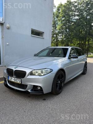 Grey BMW 530 2014 in Riga, with an engine capacity of 3.00 L and mileage of 0 thousand km for 12900 €, photo 3 on AUTOMOTO.COM.LV