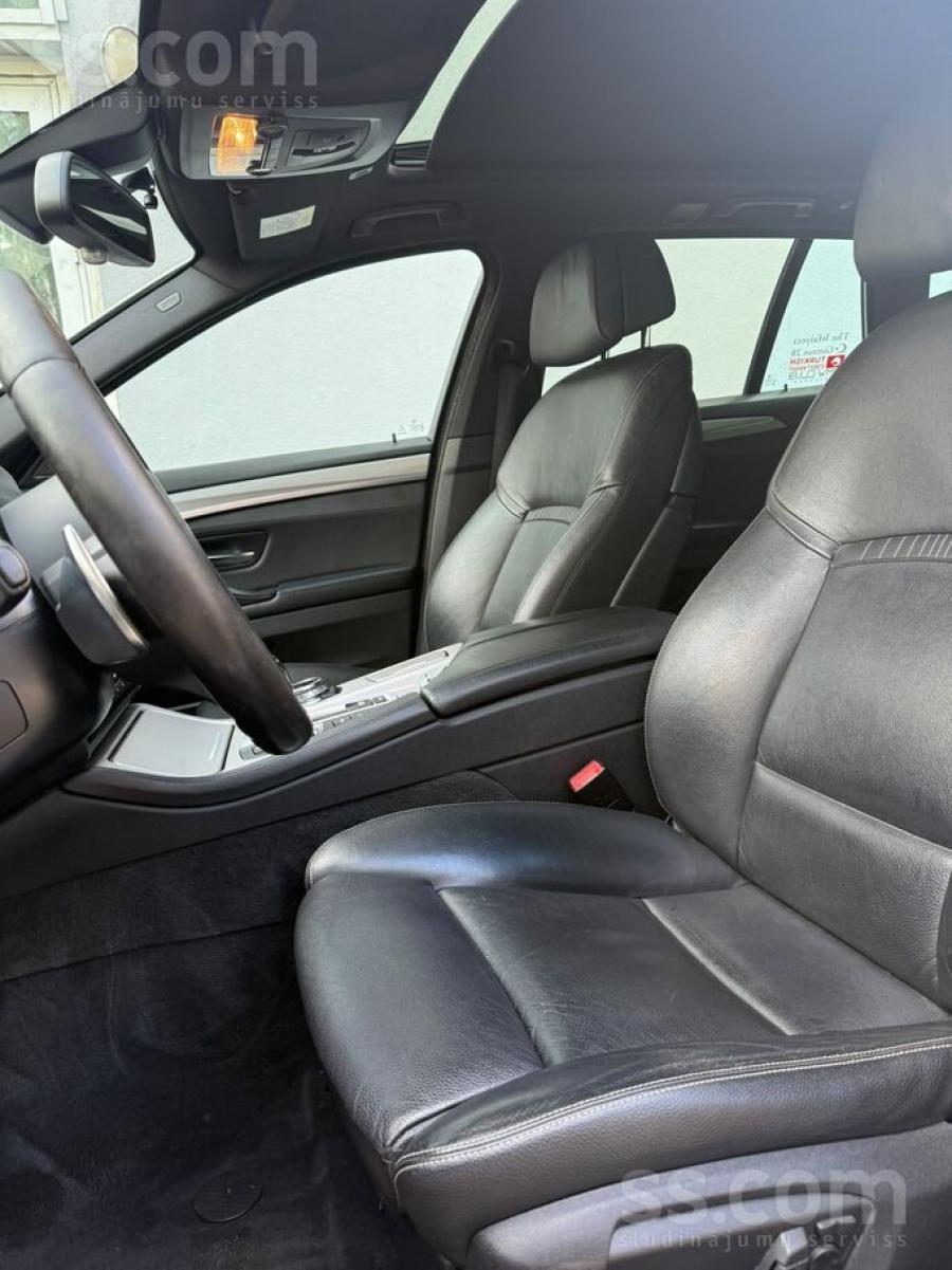 Grey BMW 530 2014 in Riga, with an engine capacity of 3.00 L and mileage of 0 thousand km for 12900 €, photo 19 on AUTOMOTO.COM.LV