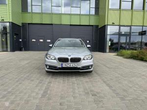 Pelēks BMW 530 2014 Viļņa, ar dzinēja tilpumu 2.99 L un nobraukumu 210 tūkst. km par 10900 €, foto  vietnē AUTOMOTO.COM.LV