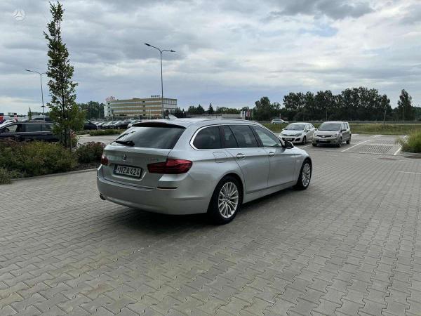 Grey BMW 530 2014 in Vilnius, with an engine capacity of 2.99 L and mileage of 210 thousand km for 10900 €, photo 6 on AUTOMOTO.COM.LV